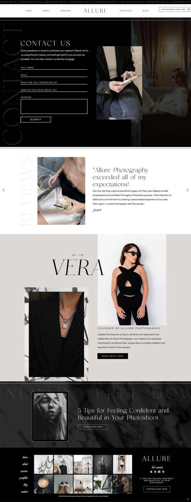 Contact Page Examples & Best Practices: 15 Designs You’ll Love ...