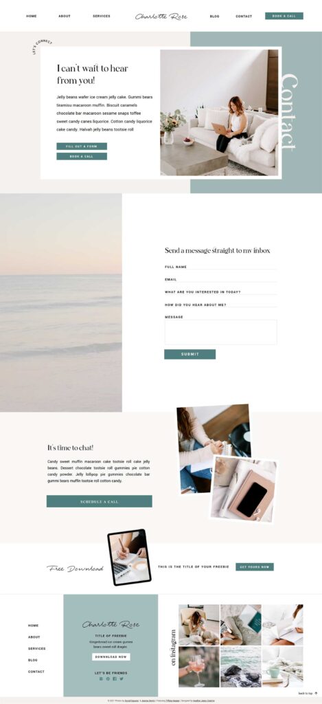 Contact Page Examples & Best Practices: 15 Designs You’ll Love ...