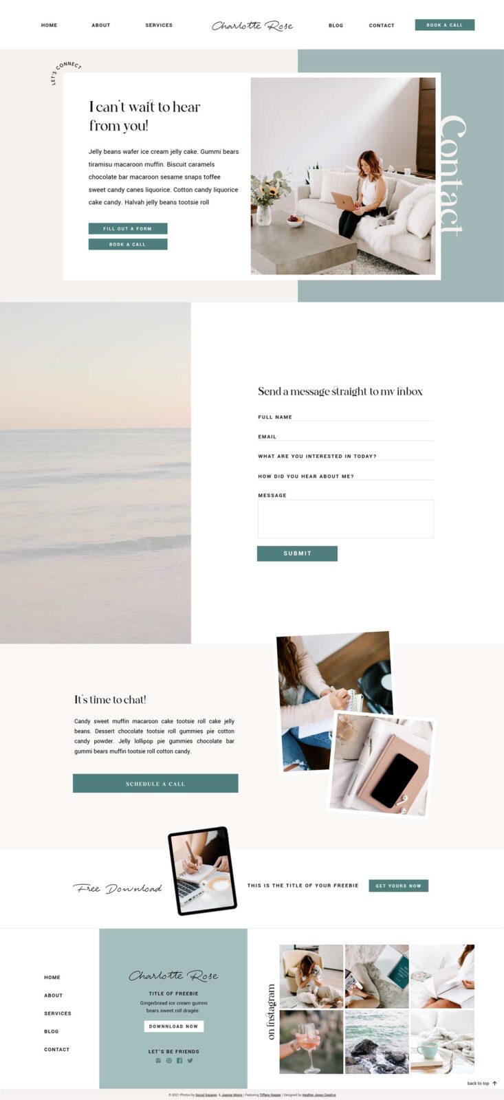 Contact Page Examples & Best Practices: 15 Designs You’ll Love ...