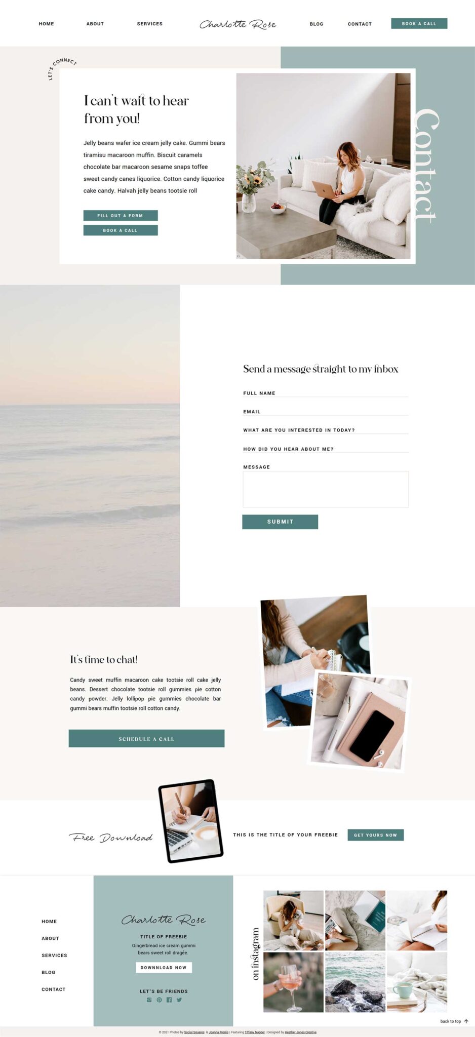 Contact Page Examples & Best Practices: 15 Designs You’ll Love ...