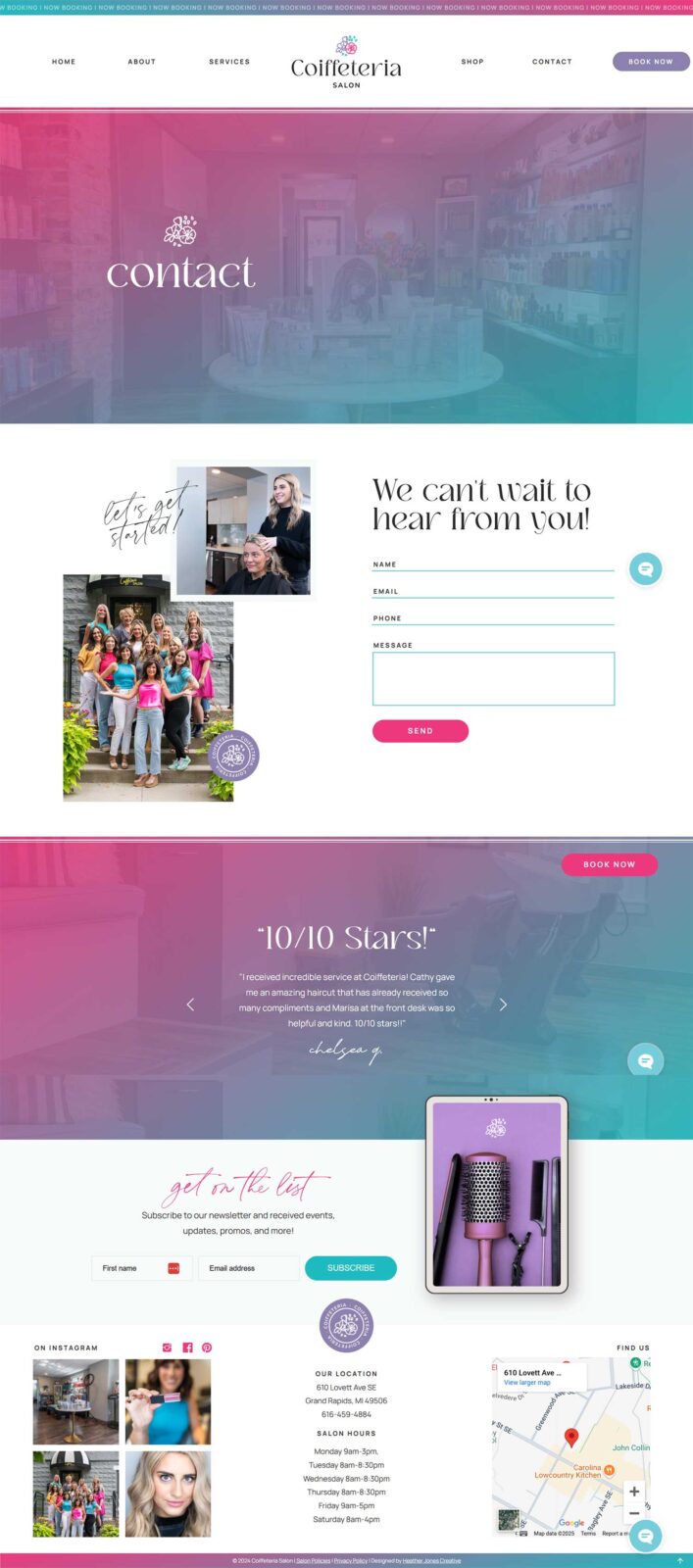 Contact Page Examples & Best Practices: 15 Designs You’ll Love ...