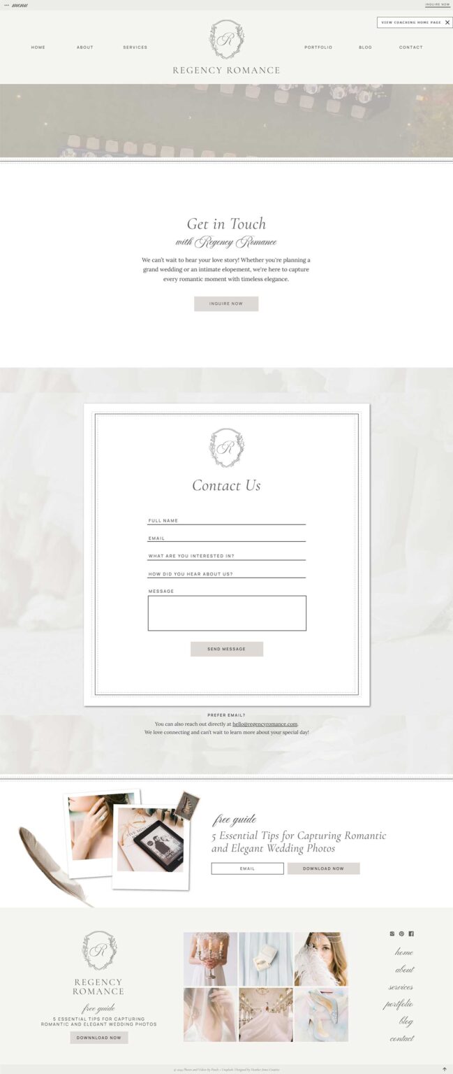 Contact Page Examples & Best Practices: 15 Designs You’ll Love ...
