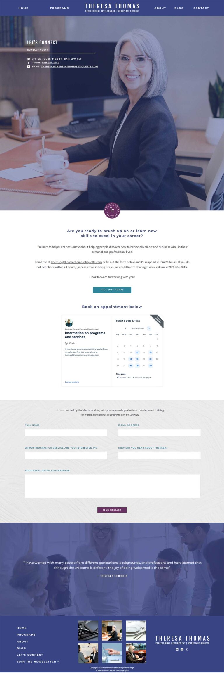 Contact Page Examples & Best Practices: 15 Designs You’ll Love ...
