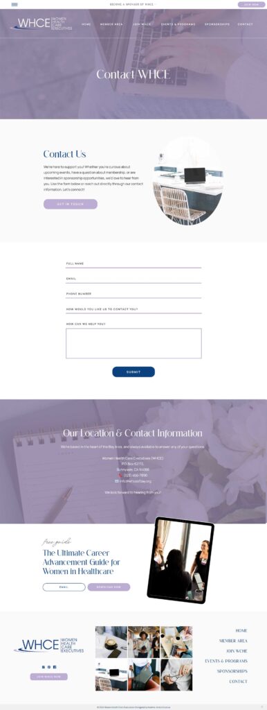 Contact Page Examples & Best Practices: 15 Designs You’ll Love ...