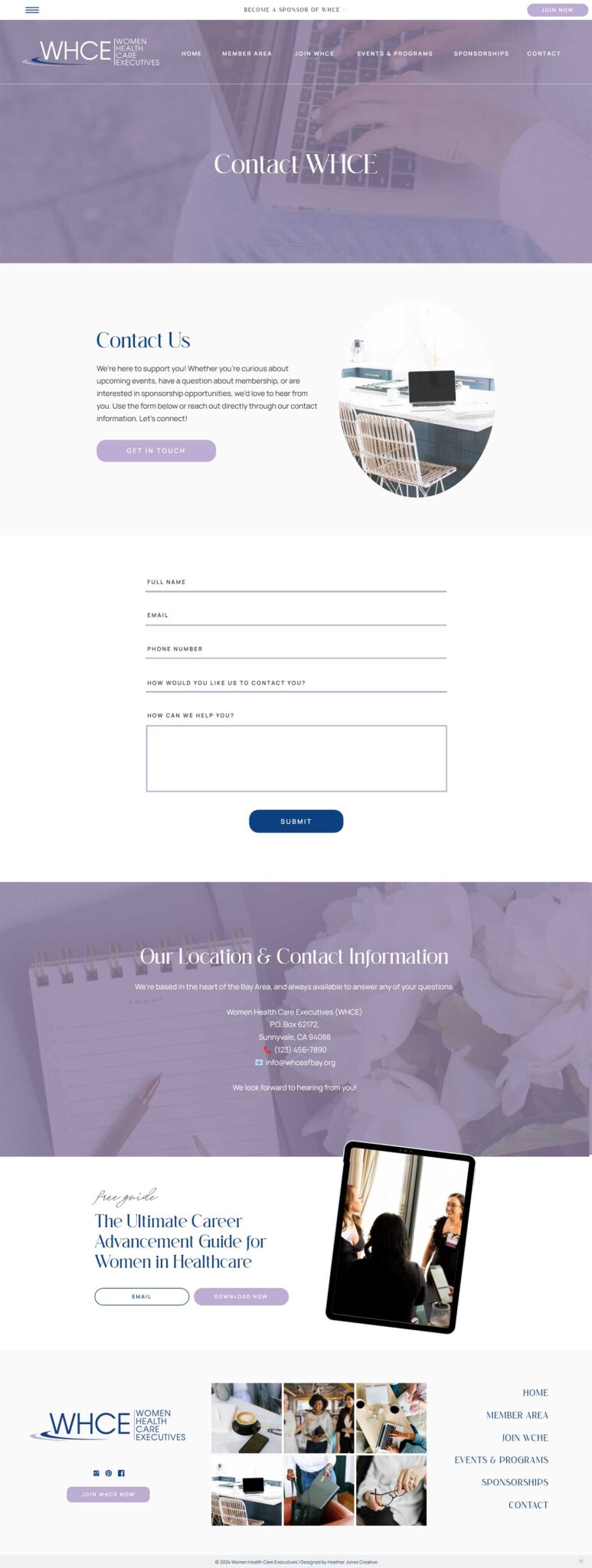 Contact Page Examples & Best Practices: 15 Designs You’ll Love ...