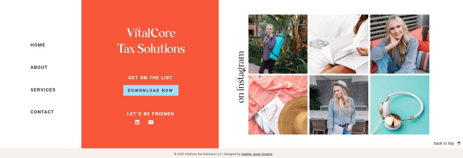 7 Website Footer Examples to Inspire Your Design | Heather Jones Creative