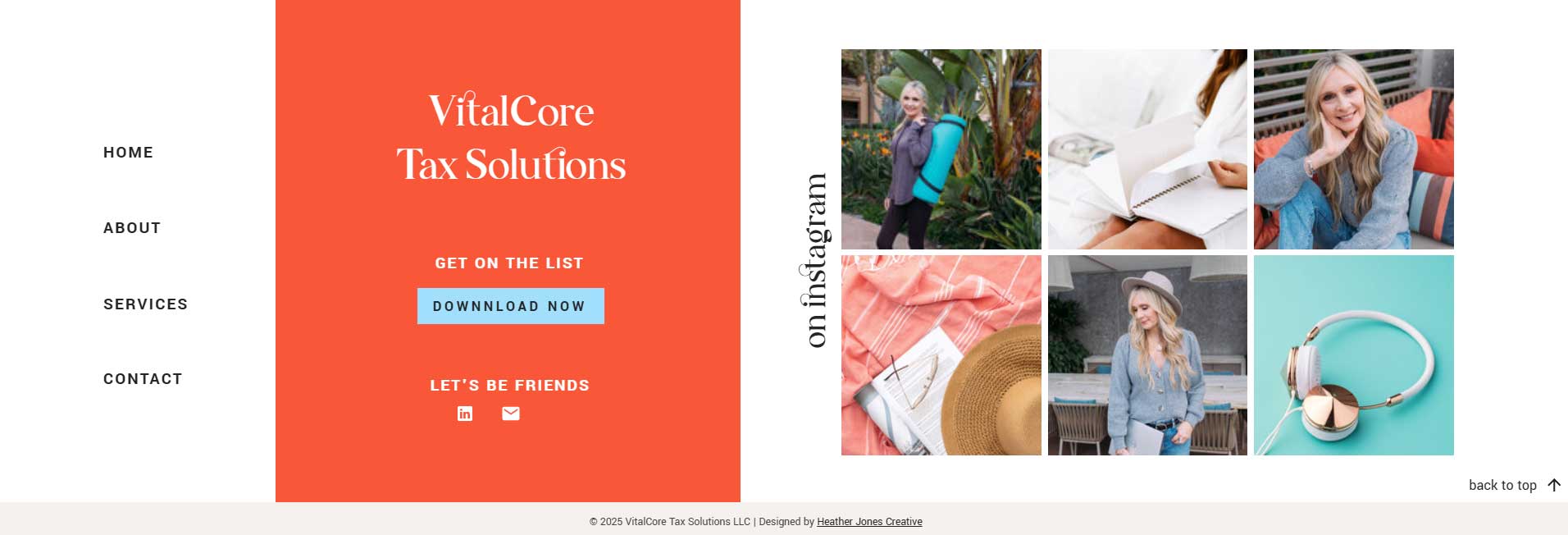 7 Website Footer Examples to Inspire Your Design | Heather Jones Creative