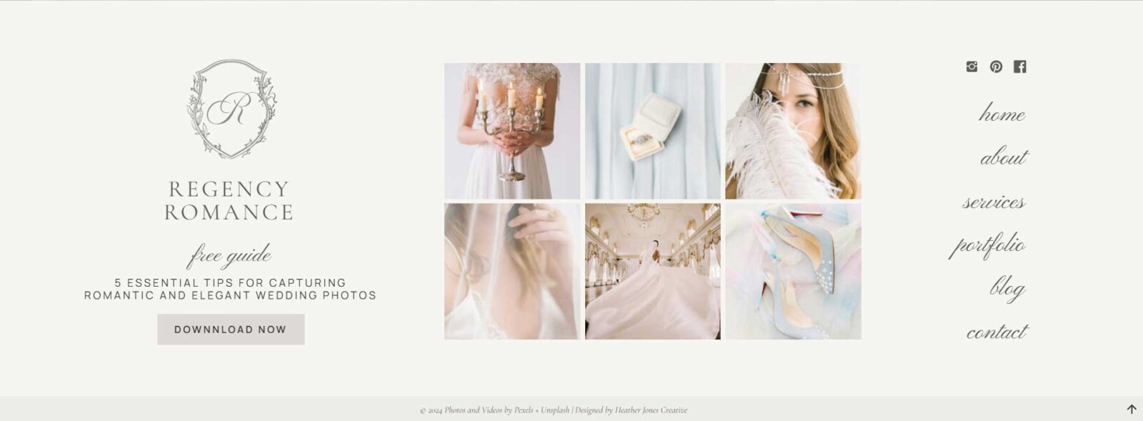 7 Website Footer Examples to Inspire Your Design | Heather Jones Creative